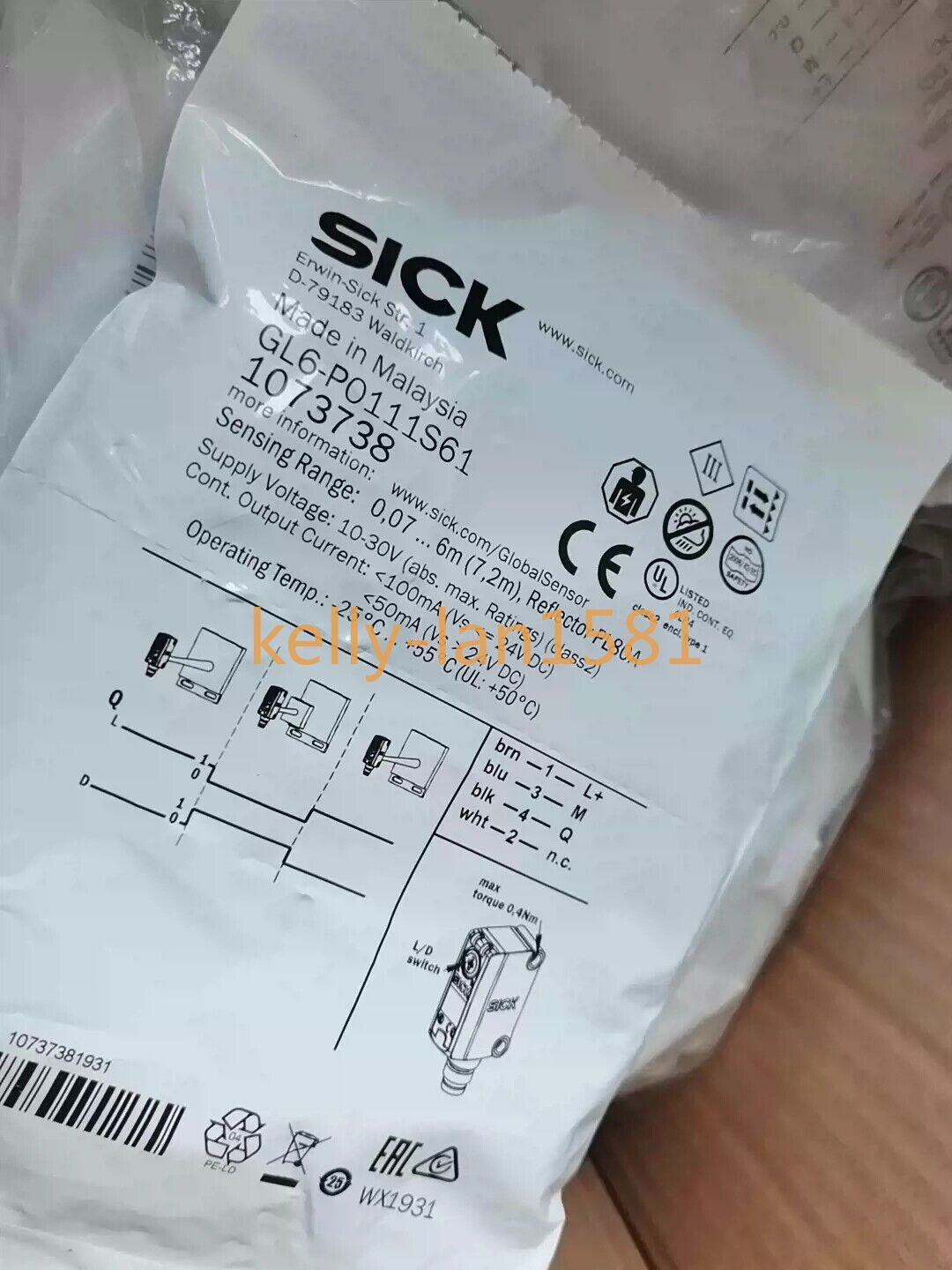 100% Test 1pcs SICK GL6-P0111S61 1073738 | eBay