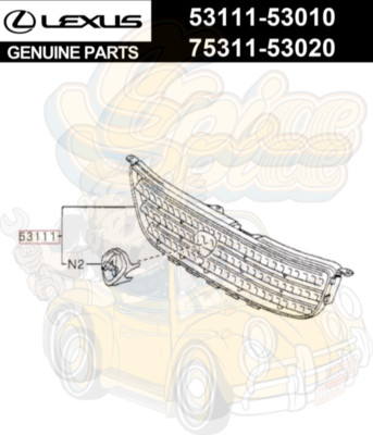 TOYOTA LEXUS Genuine Altezza SXE10 JCE10 GXE10 IS300 Front Grille ...