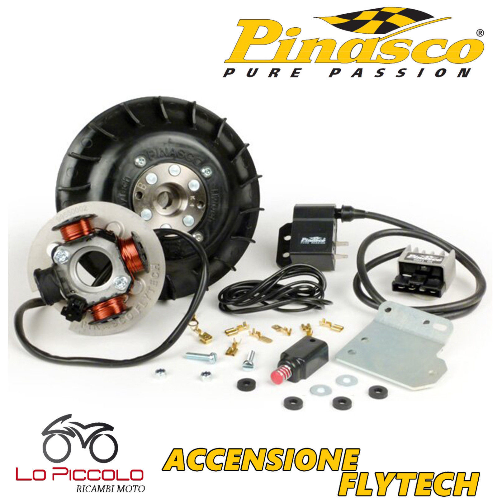 Zündung Variabel Flytech Pinasco 0,9 KG Ø19 Vespa ET3 Primavera | eBay