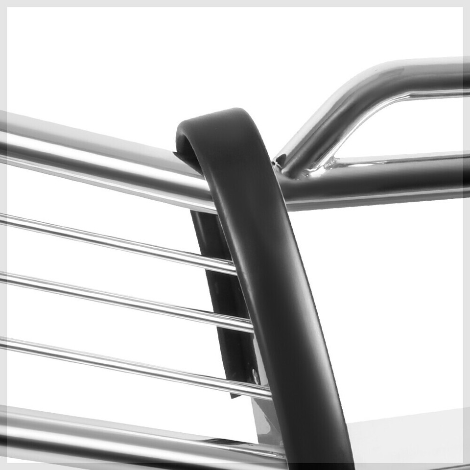 Fit 2001-2007 Toyota Highlander Chrome Stainless Steel Bumper Grille ...