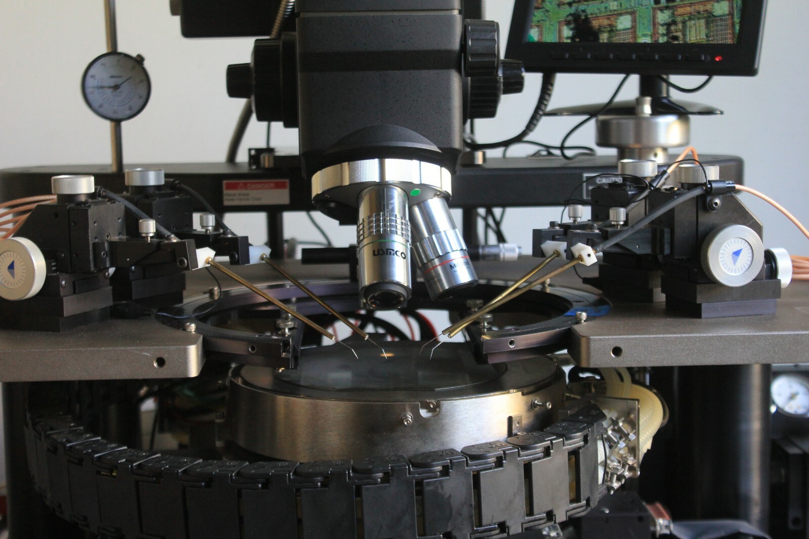 Cascade Microtech REL 6100 8" Manual Prober Probe Station for DC RF 1 ...