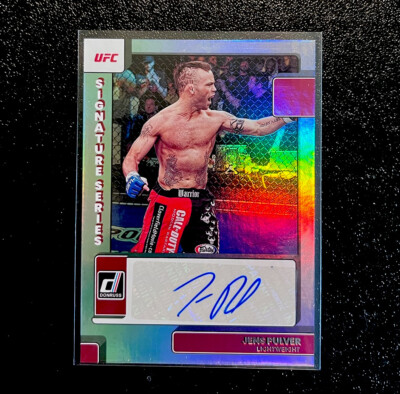 2023 Panini Donruss UFC MMA SIGNATURE SERIES FOIL AUTO Jens Pulver UFC ...