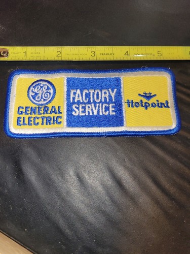 Vintage GE General Electric Company Logo Sew-On Patch | eBay