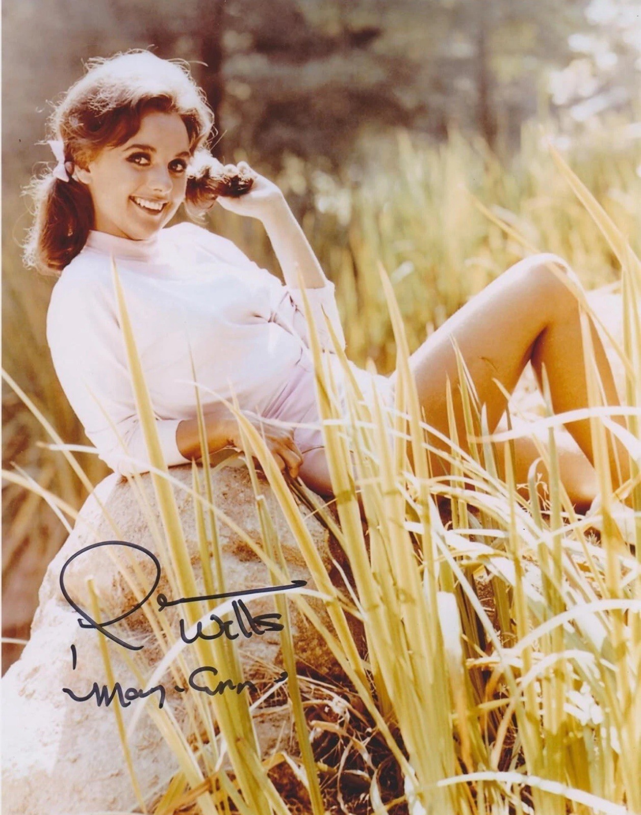 Mary Ann Dawn Wells Gilligan's Island Autographed 8x10 Photo *REPRINT ...