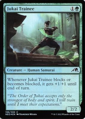 Jukai Trainee, #196, NEO, Foil, C - NM | eBay