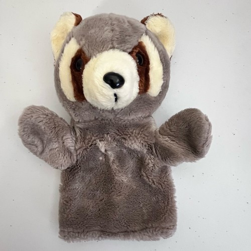Vintage 1986 Etone Plush Raccoon Puppet | eBay