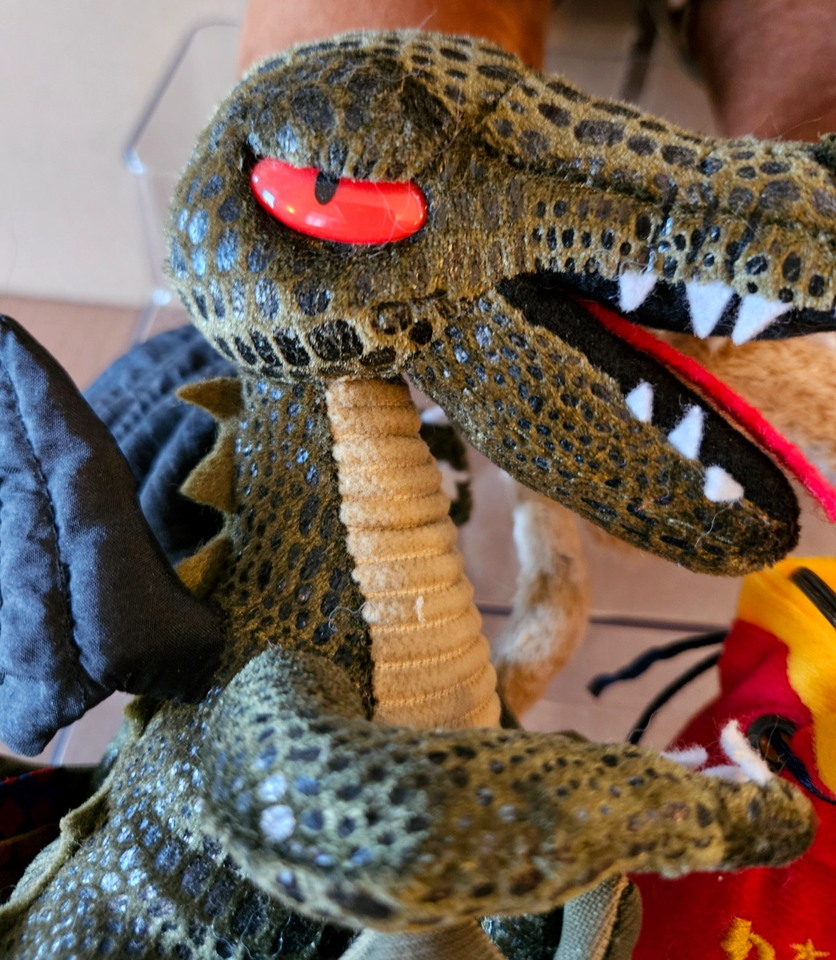 Vintage Harry Potter LOT (4) Hagrid 16” Plush, Norbert, Mrs. Norris ...