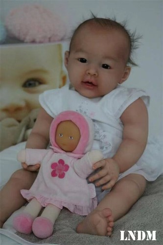 Unassembled Reborn Baby Doll Kit Unpainted Kits Body Parts Lifelike ...