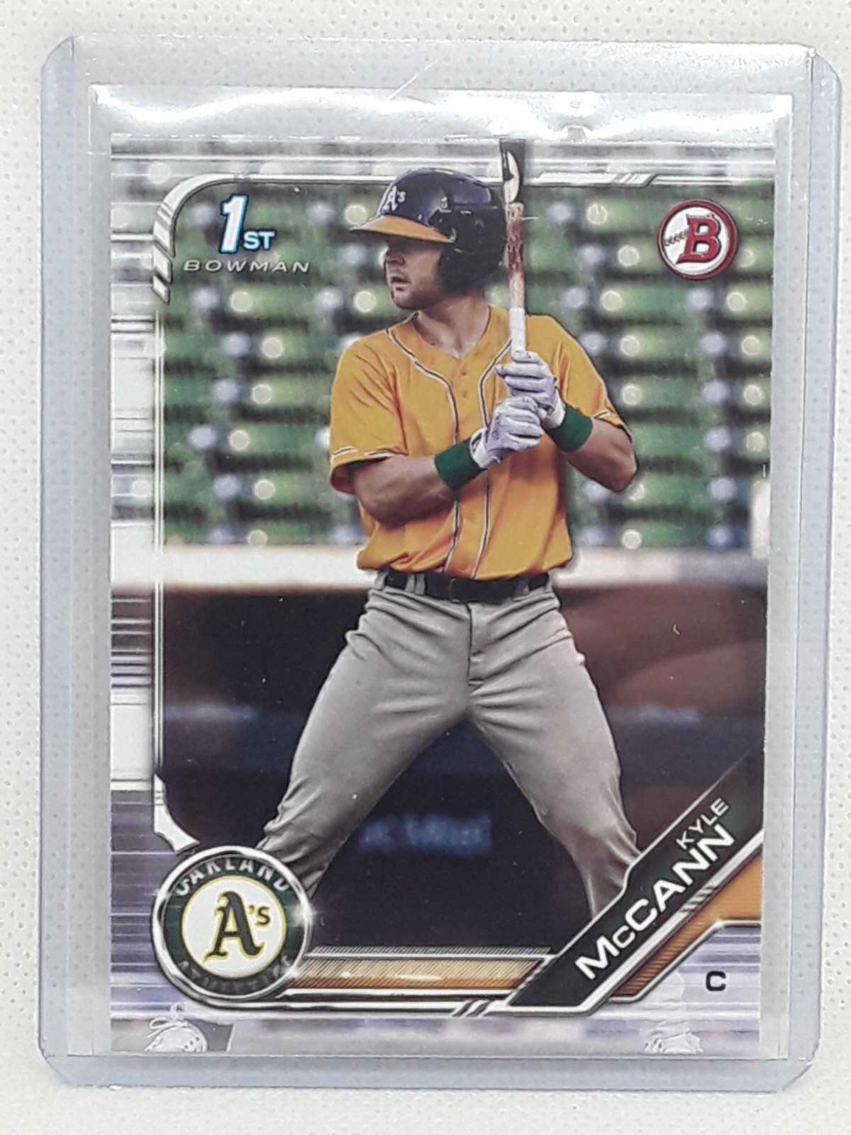 Kyle McCann 2019 Bowman Draft Baseball - 1st #BD-126 - Oakland ...