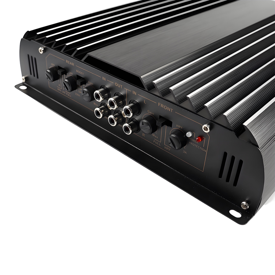 3200W 12V 4 Channel Car Amplifier Stereo Power Amp Audio 4CH Bass Sub ...