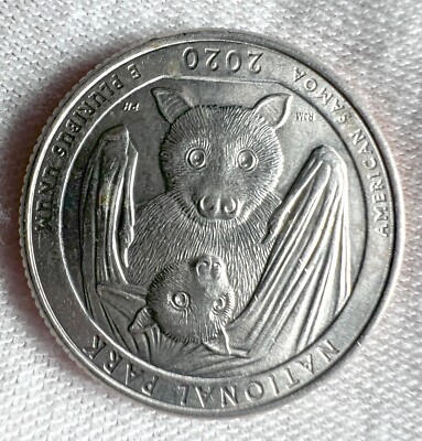 (Covid Quarter) D Mint Mark 2020 Bat Quarter Collectible. | eBay