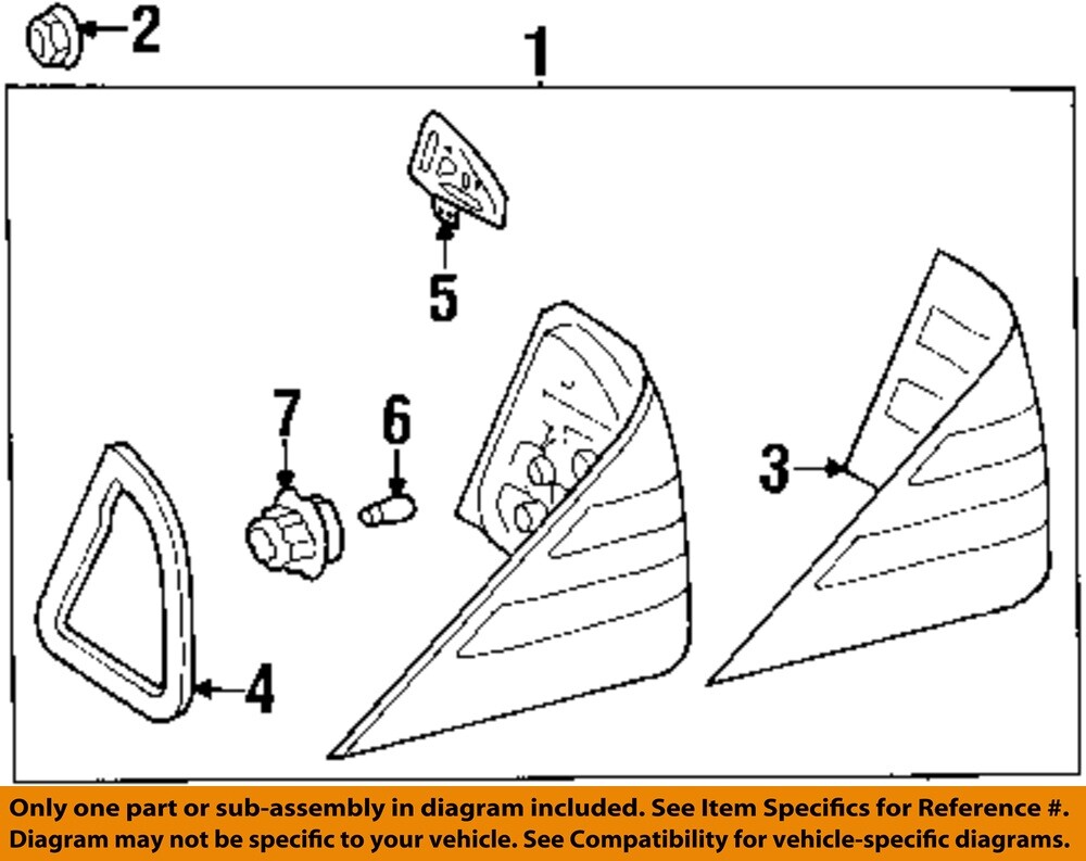 Mercedes MERCEDES-BENZ OEM Taillight Tail Light Lamp Rear-Socket ...