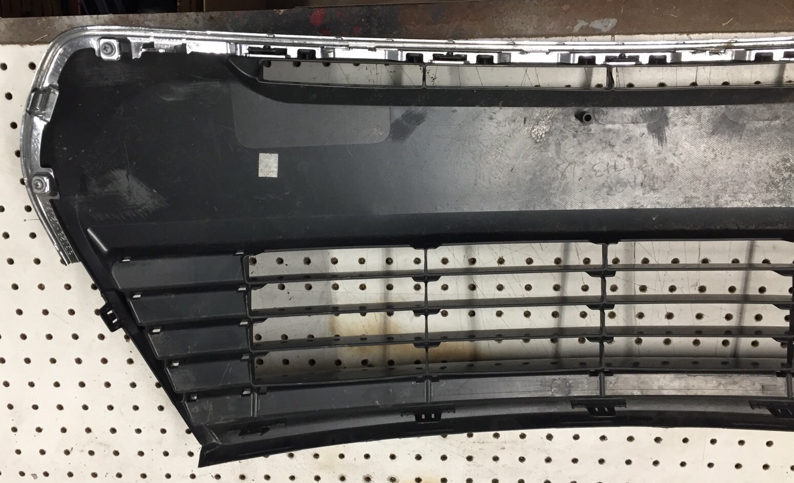 53102-02210 OEM 2014-2016 TOYOTA COROLLA S BLACK GRILL LOWER 5310202210 ...