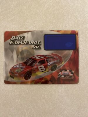 2003 Post DALE EARNHARDT JR 3D - Tough Limited Edition Card NASCAR | eBay