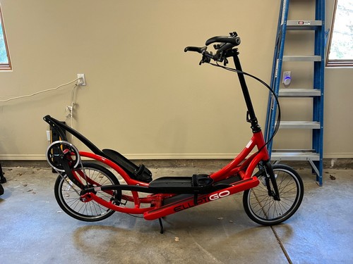 ElliptiGO 8C Long Stride Fitness Bike Bicycle Red Never Used Outdoors ...
