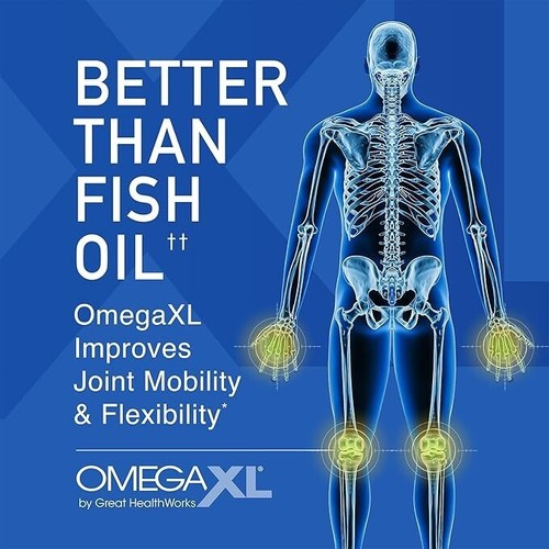 Omega XL 300 Capsules - Green Lipped Mussel Omega-3 Joint Relief ...