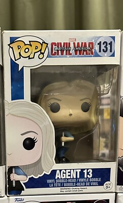 Funko Pop! Marvel Captain America Agent 13 #131 | eBay