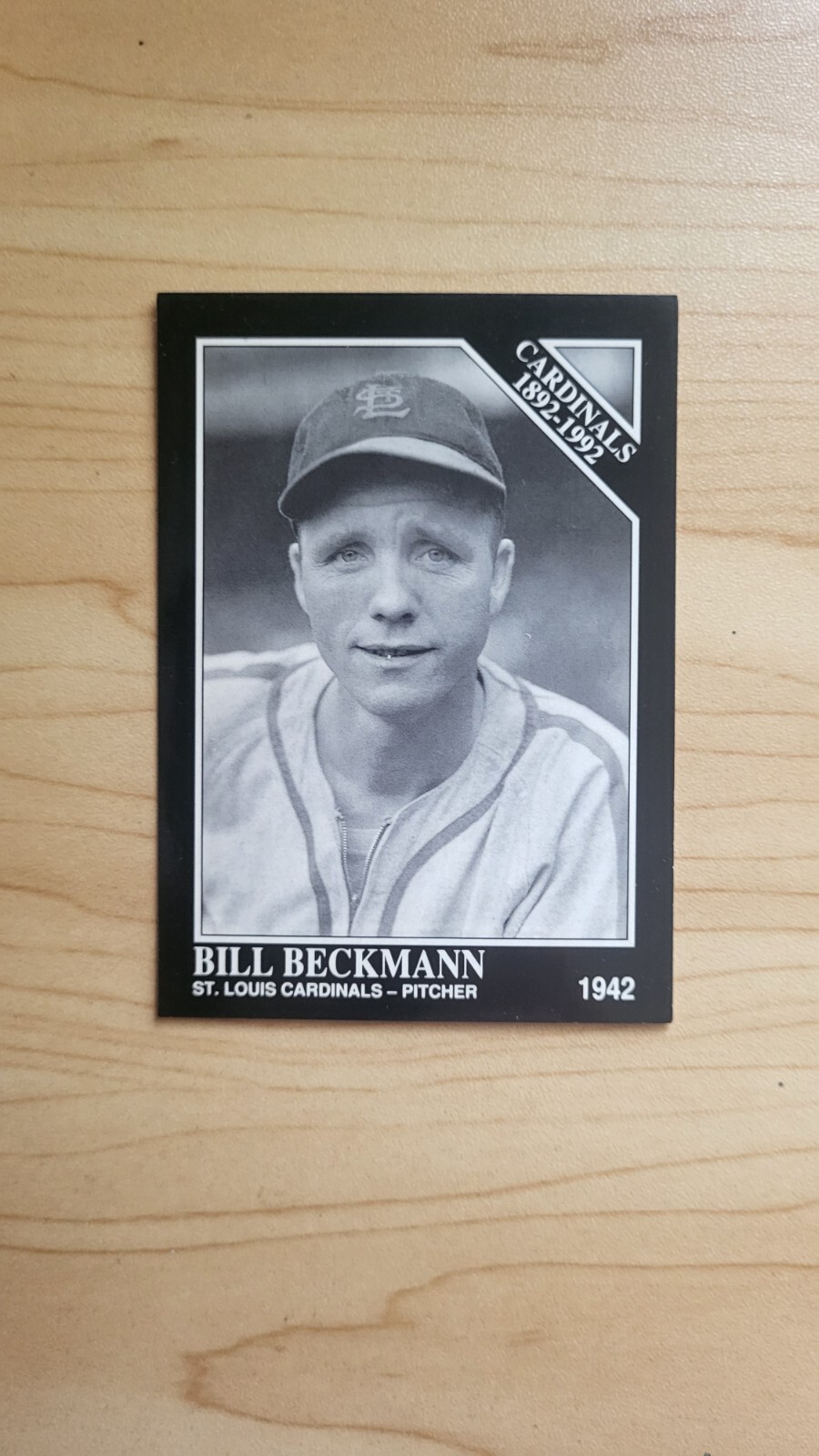 1992 The Sporting News Conlon Collection - #623 Bill Beckmann (RC) for ...