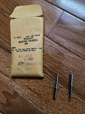 Weller ETL Solder Soldering Tip fits WES50/51,EC1201,Lot Of 2,NEW old ...
