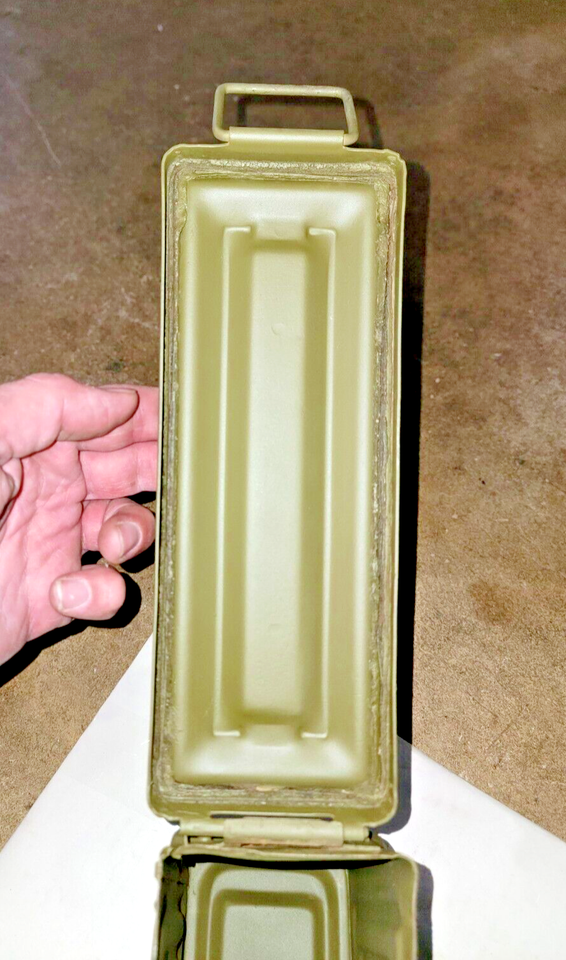 WWII US Military Reeves Flaming Bomb .30 Cal M1 Steel Ammunition Ammo ...