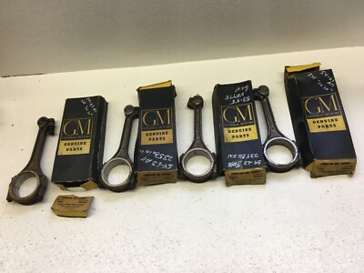 Lot of 4 Used Engine Connecting Rods 3836669 1953-55 Corvette 53-63 ...
