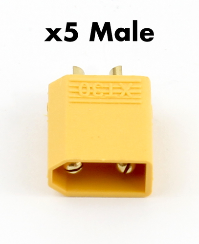 XT30 Male & Female Connectors/Plugs/Socket 10/5/1/2/3 RC LiPo Battery ...