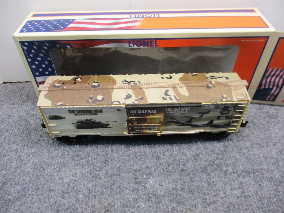 Lionel #84669 Desert Storm Box Car - FREE SHIPPING! | eBay