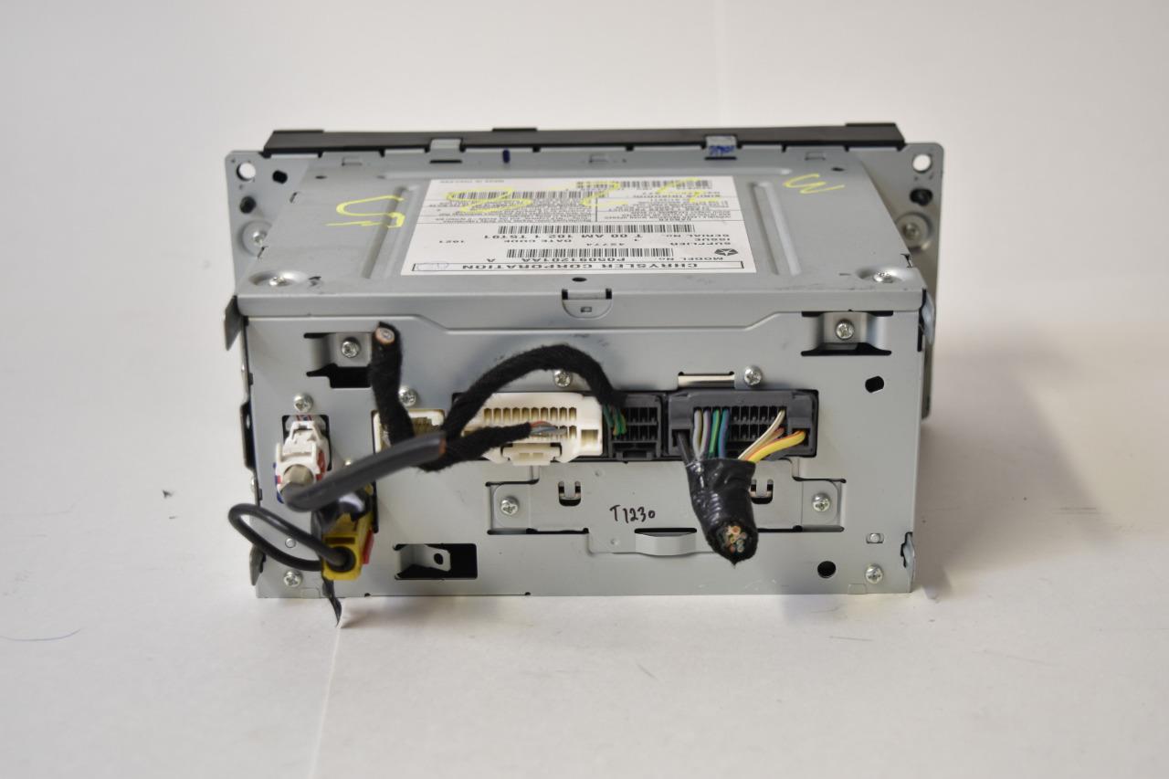07-14 CHRYSLER DODGE MYGig RBZ Radio Sirius SAT AUX MP3 CD DVD ...