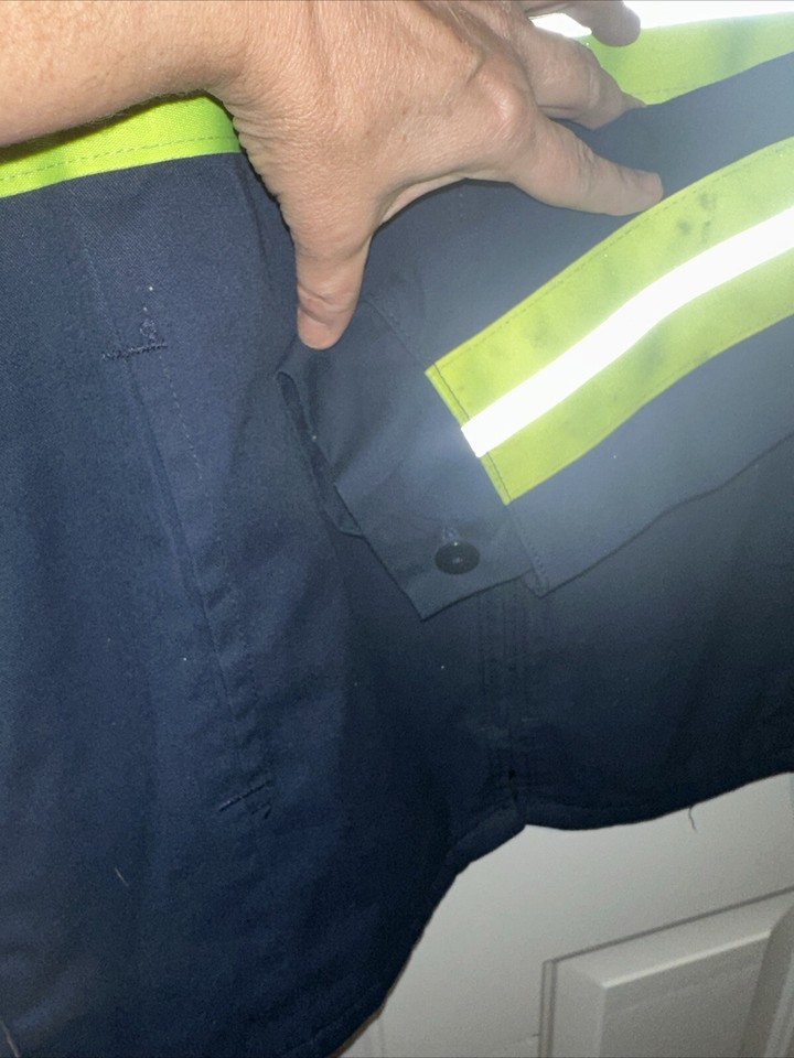 Red Kap Mens Work Jackets Medium Industrial Uniform #B02 | eBay