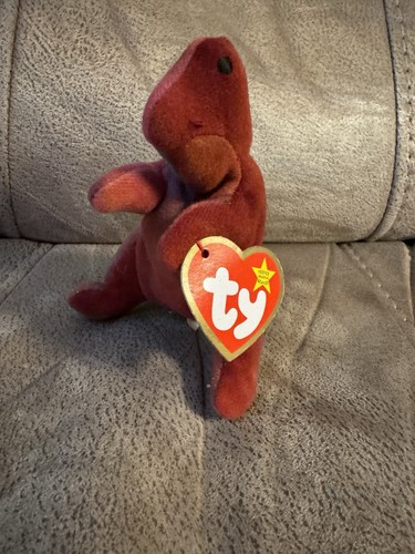 TY Teenie Beanie Babies Rex the Tyrannosaurus Rex Dinosaur Plush | eBay