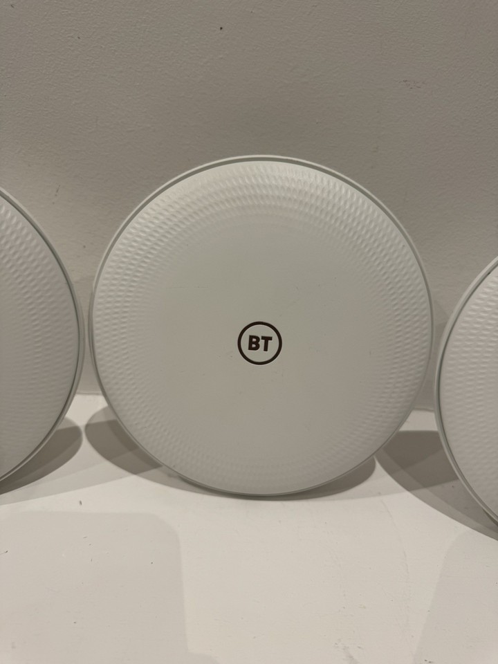 BT Whole Home Wi-Fi Mesh System Triple pack 3 x Discs - No PSU | eBay UK