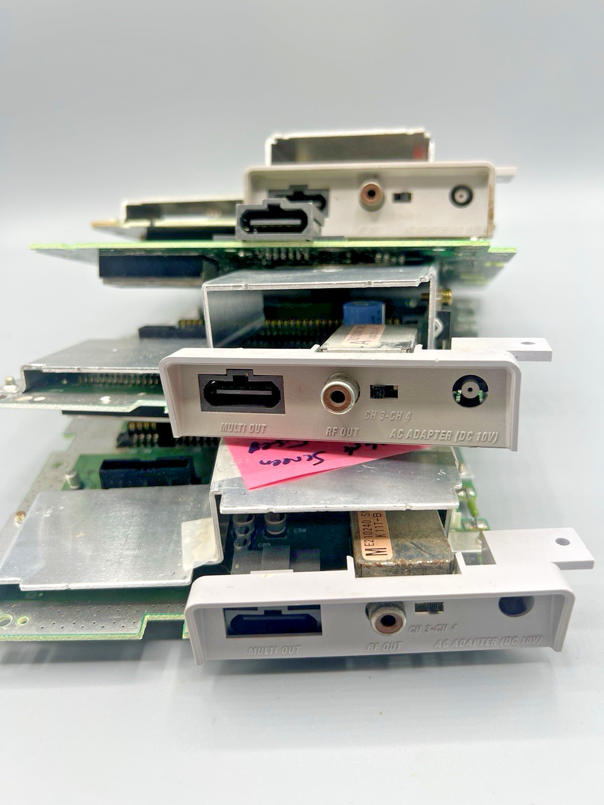 *Lot of 4X Original OEM Super Nintendo SNES Motherboards For Parts or ...