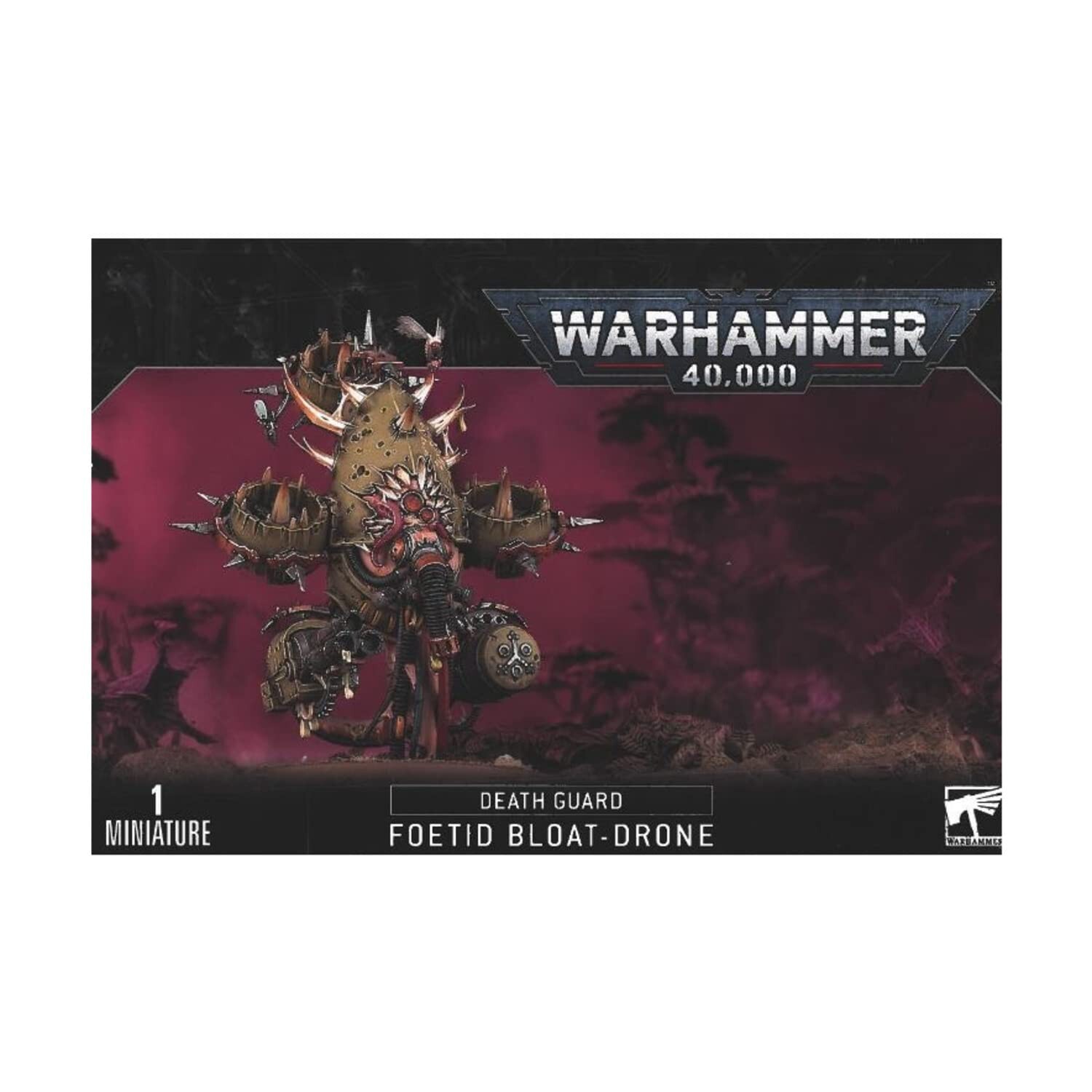 Games Workshop - Warhammer 40k - Death Guard : Foetid Bloat-Drone - FBA ...