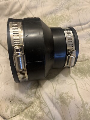 Flexible Fernco Rubber Coupler 2" CI /Plastic To 3" CI/Plastic | eBay