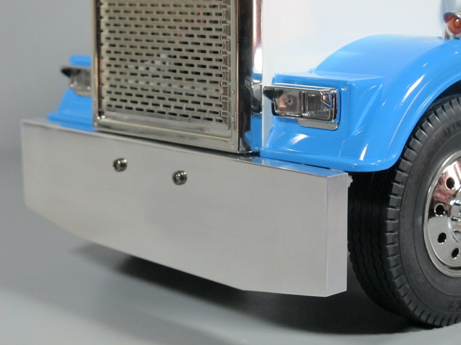 New Tamiya Aluminum Front Bumper 1/14 Semi | Grelly USA