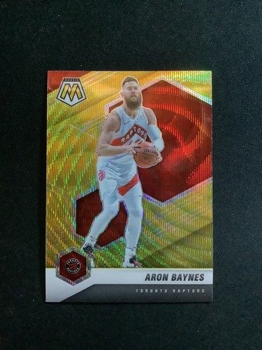 Aron Baynes 2020-21 Panini Mosaic Gold Wave Prizm #113 Raptors | eBay