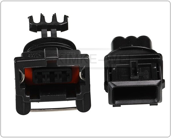 AMP JPT 3 Pin Sealed Waterproof 3.5mm Male & Female Kit Plug Connector ...