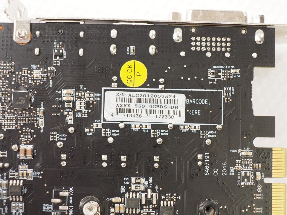 PowerColor AMD Radeon RX 550 AXRX 550 4GBD5-DH 4GB Red Dragon Graphics ...