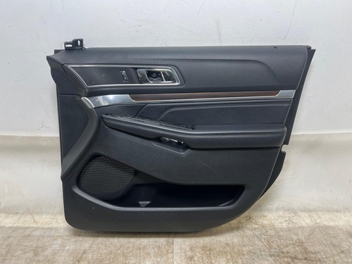 16 17 FORD EXPLORER Passenger Front Door Trim Panel Limited Woodgrain ...