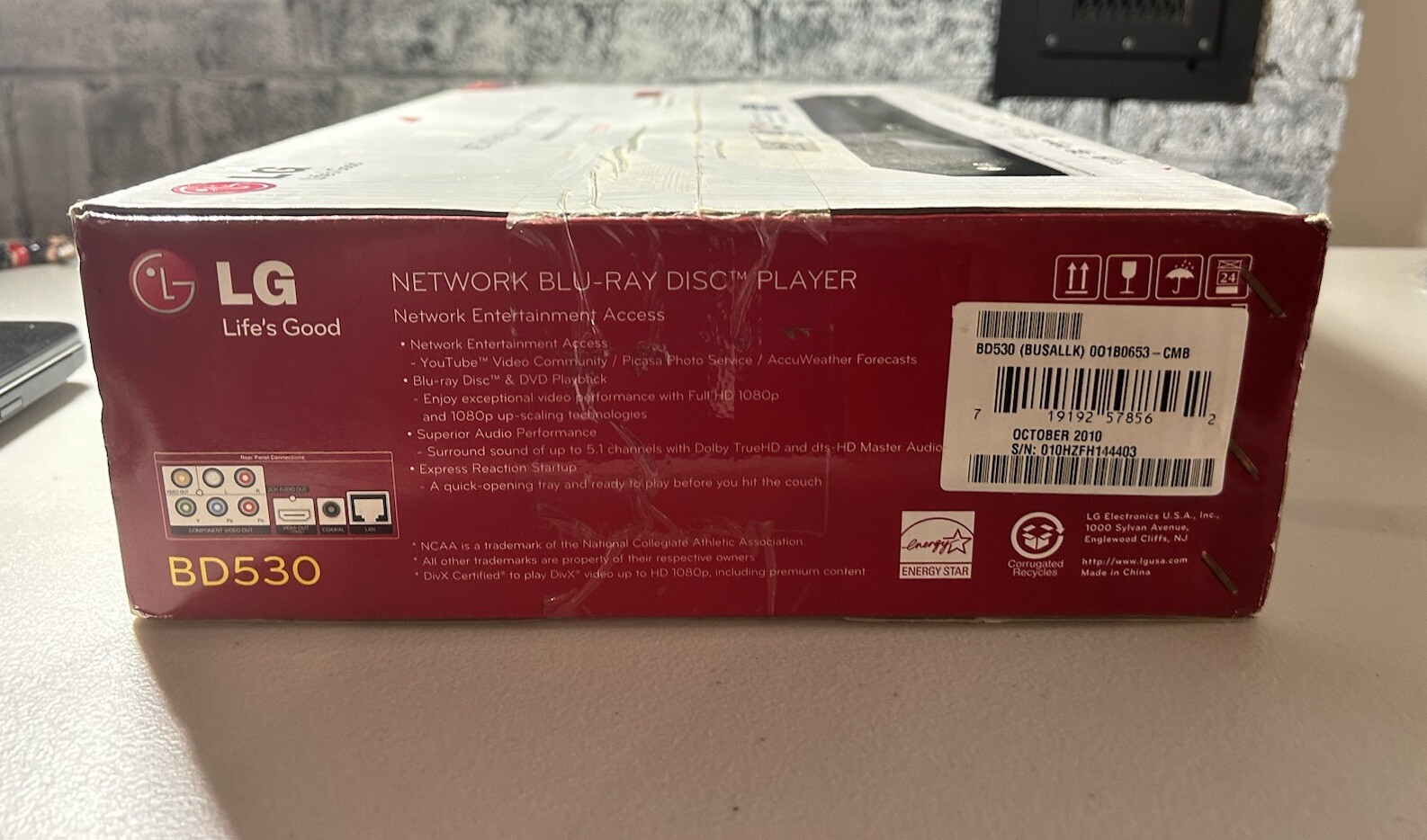 LG BD530 Blu-Ray Player for sale online | eBay