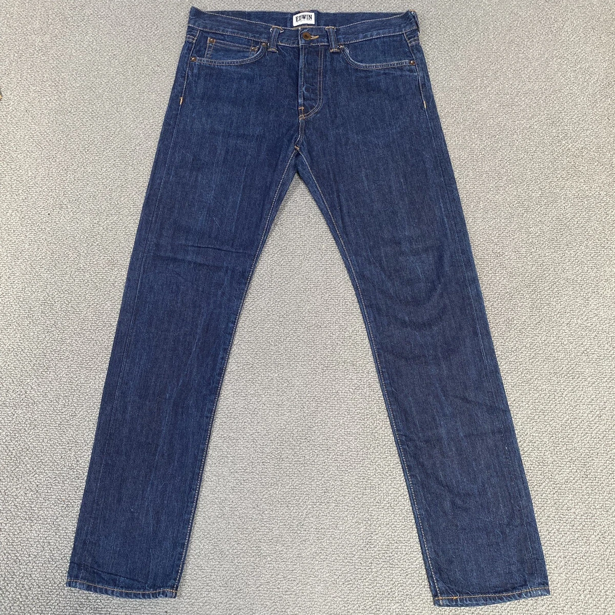 EDWIN JAPANESE SELVEDGE Denim Jeans, ED33M, Made In Japan,, 42% OFF