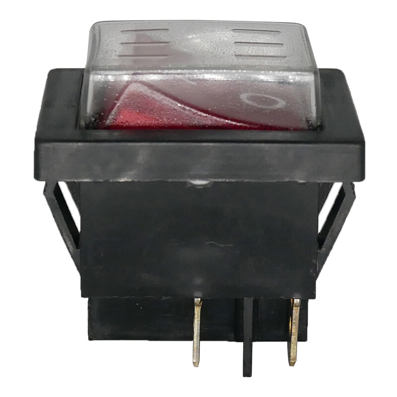 Light Country R5 4pin 2position 16A 250V Waterproof Rocker Switch Red ...