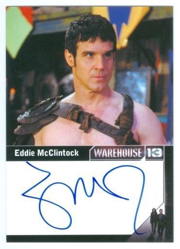 EDDIE MCCLINTOCK "PETE LATTIMER AUTOGRAPH CARD" WAREHOUSE 13 SEASON 3 ...