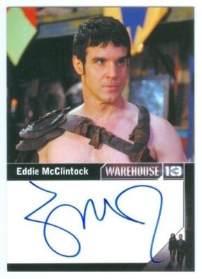 EDDIE MCCLINTOCK "PETE LATTIMER AUTOGRAPH CARD" WAREHOUSE 13 SEASON 3 ...
