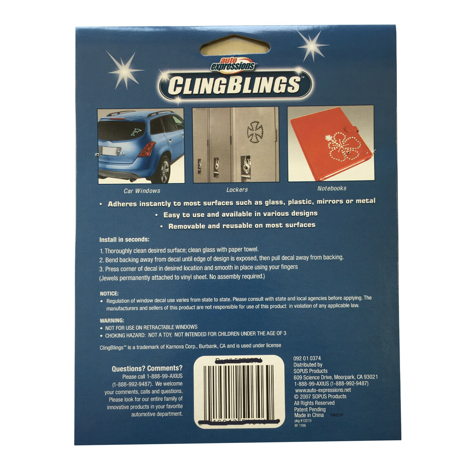 New Ed Hardy Skull Love Kills Slowly Cling Blings Rhinestone Decal ...