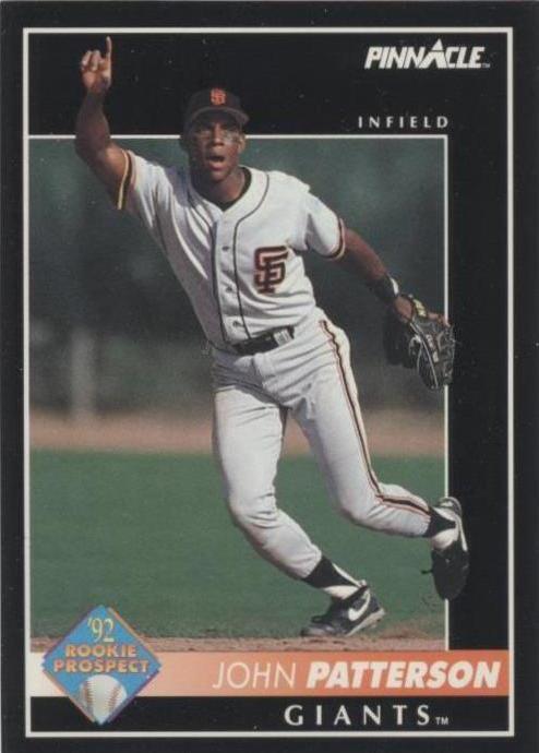 1992 Pinnacle - John Patterson #532 (RC) for sale online | eBay