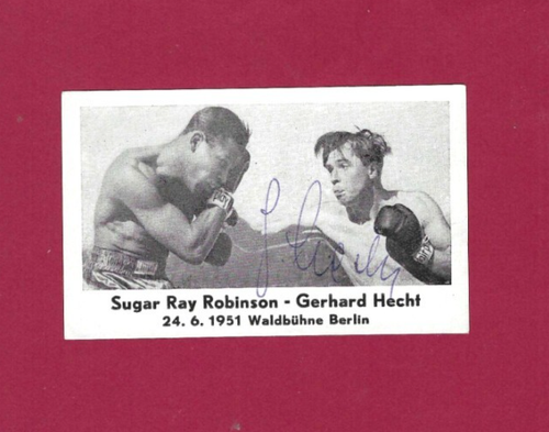 Gerhard Hecht +2005 - Deutschland - Boxen - 1952 und 1955 Deutscher Meister | eBay.de