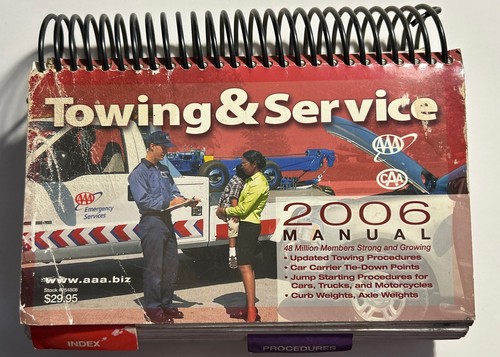 AAA 2006 Towing & Service Manual Spiral Bound | eBay