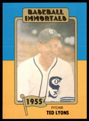 1980 SSPC HOF - 1ST PRINTING - #77 TED LYONS CHICAGO WHITE SOX | eBay