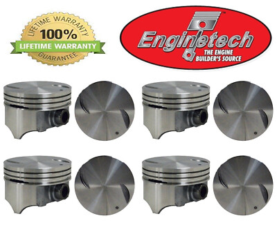 Chevy Chevrolet BBC 454 7.4 7400 VORTEC Hypereutectic Pistons (8) 1996 ...